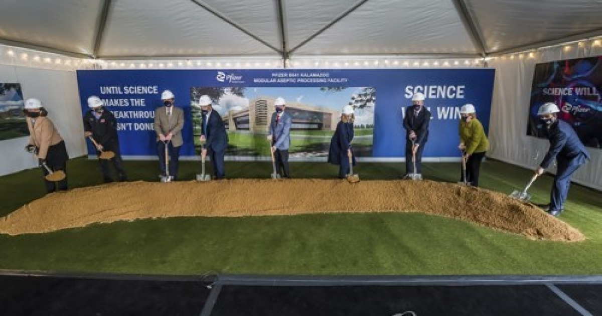 Pfizer's Kalamazoo Facility ? MAP Groundbreaking Ceremony