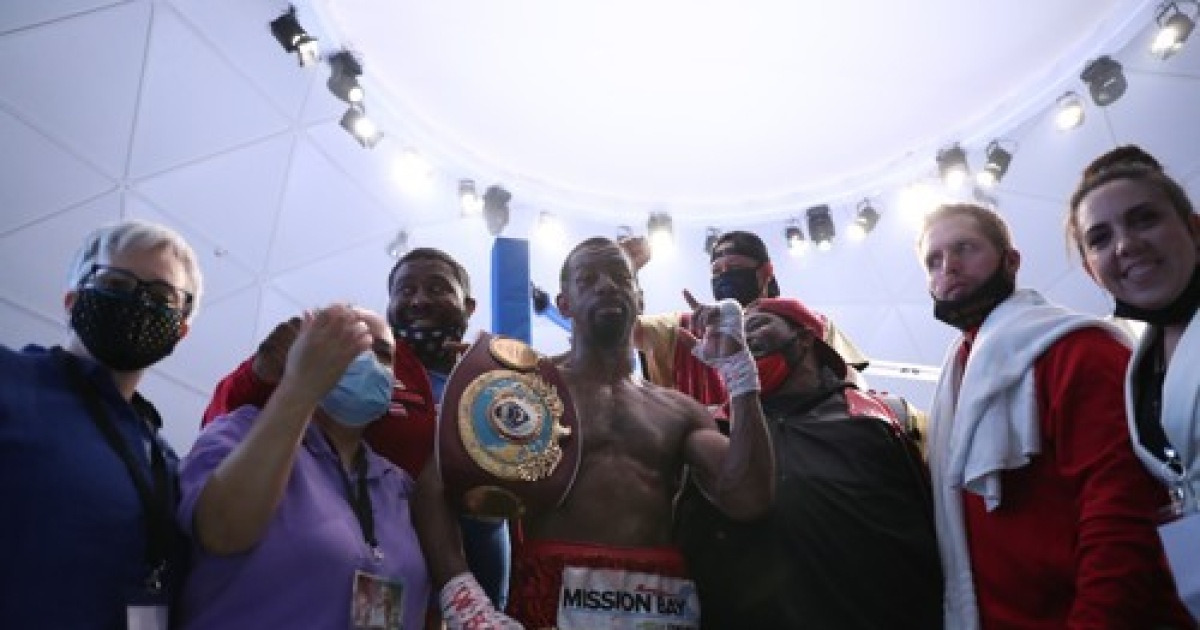 UAE DUBAI BOXING FIGHT NIGHT