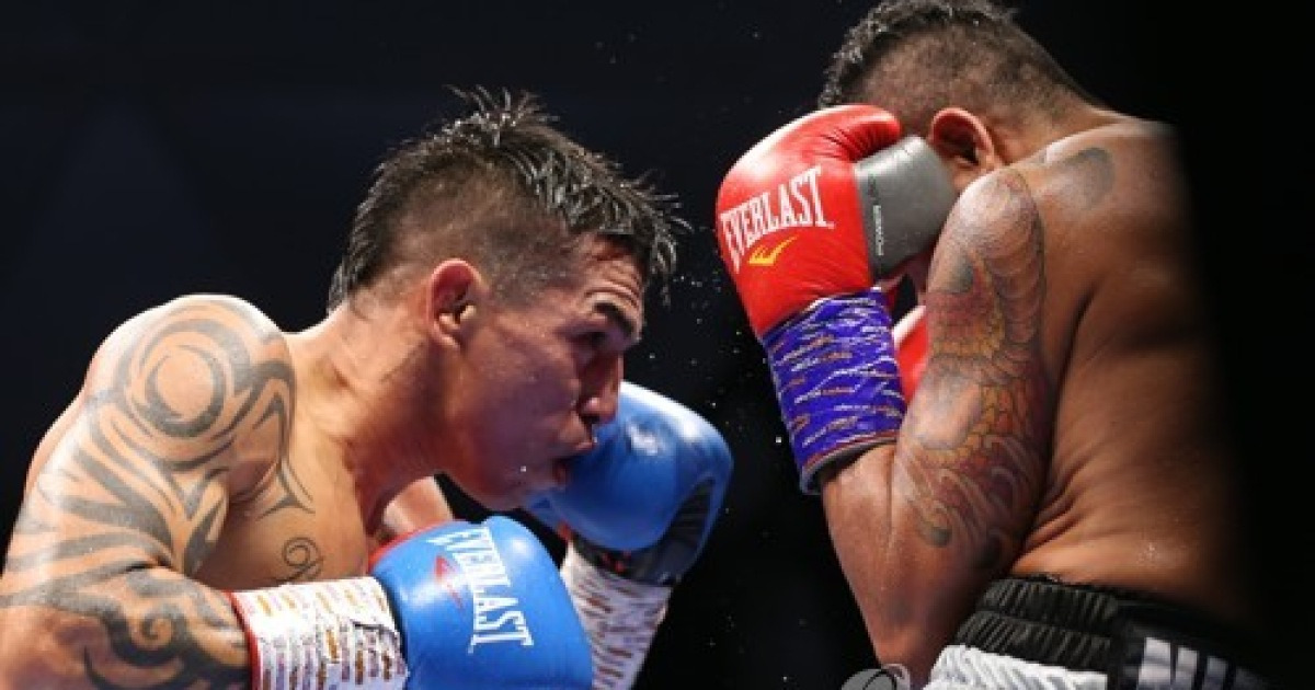 UAE DUBAI BOXING FIGHT NIGHT