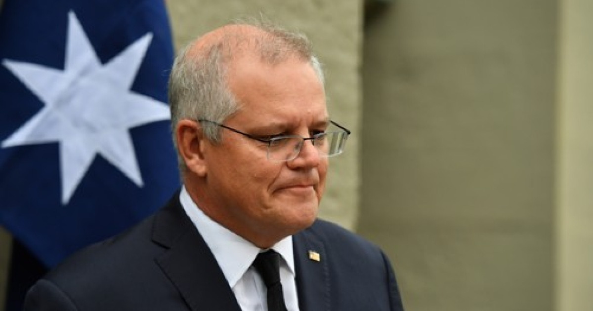 AUSTRALIA SCOTT MORRISON PRINCE PHILIP DEATH PRESSER