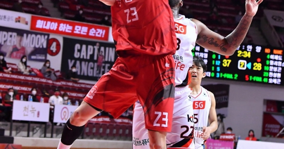 [KBL PO] KGC 구한 전성현 "상대 수비에 자극받아"