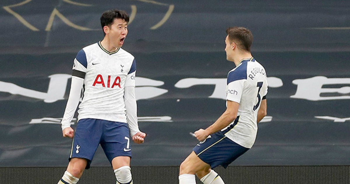 [EPL 31R] 손흥민, 8경기 만에 14호골 터졌다! 한 시즌 EPL 개인 최다골 타이