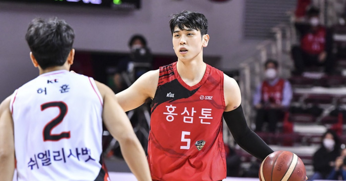 [KBL PO] '허훈 꽁꽁' KGC 2차전 승리의 숨은 공신 변준형