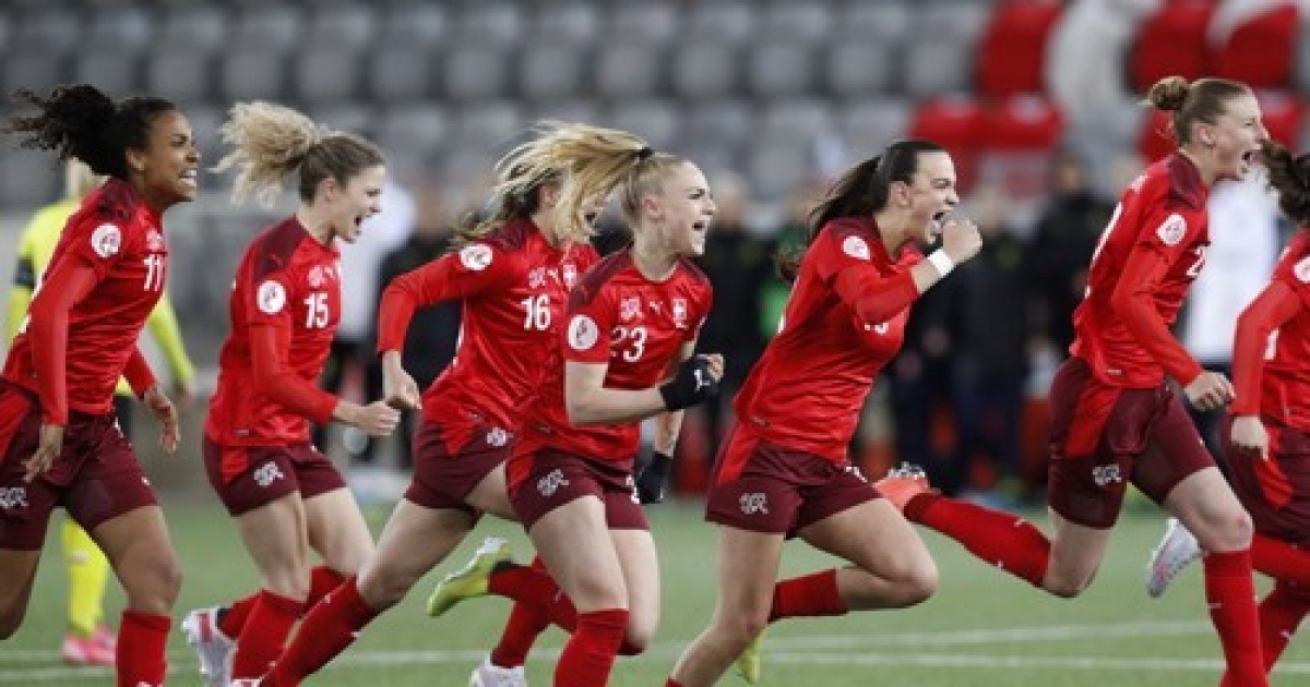 SWITZERLAND WOMEN SOCER UEFA EURO 2022 QUALIFICATION