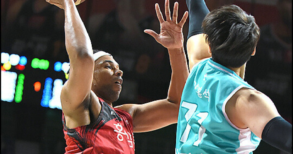 [BK포토화보] 부산KT vs 안양KGC 경기모습