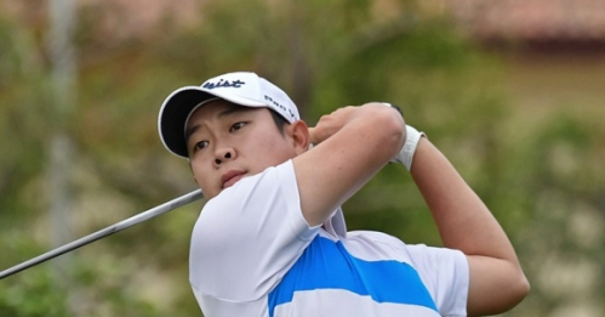 공동선두 김민준 "티샷부터 퍼트까지 모두 잘된 하루" [KPGA DB손해보험 프로미오픈]