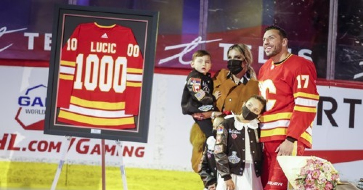 Flames Lucic Hockey