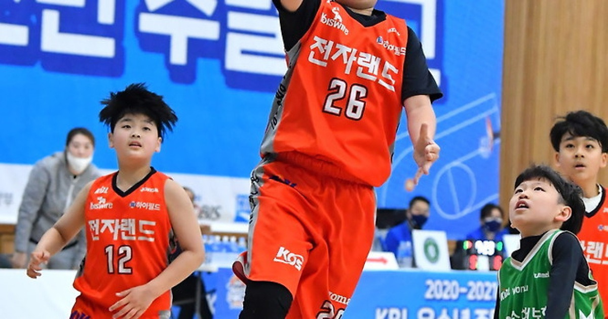 [KBL주말리그] 시작부터 화끈했던 전자랜드 U10, DB U10 꺾고 쾌조의 출발