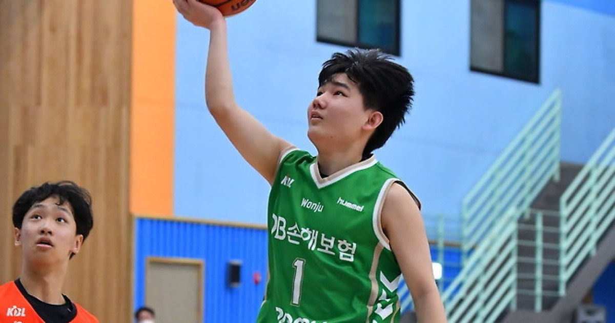[KBL주말리그] '형들의 복수' DB U15, 전자랜드 U15에 화끈한 승리