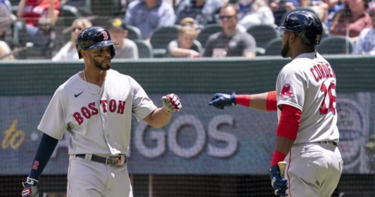 Red Sox Rangers Baseball
