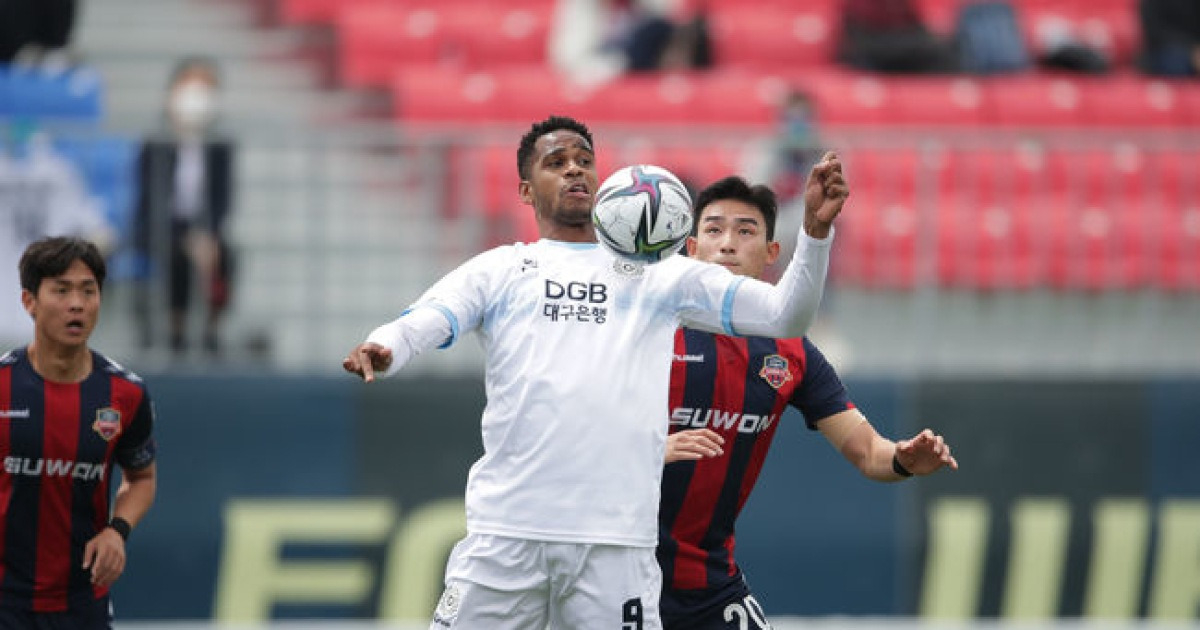 '1골 1도움' 대구 에드가, K리그1 13R MVP..K리그2는 경남 장혁진