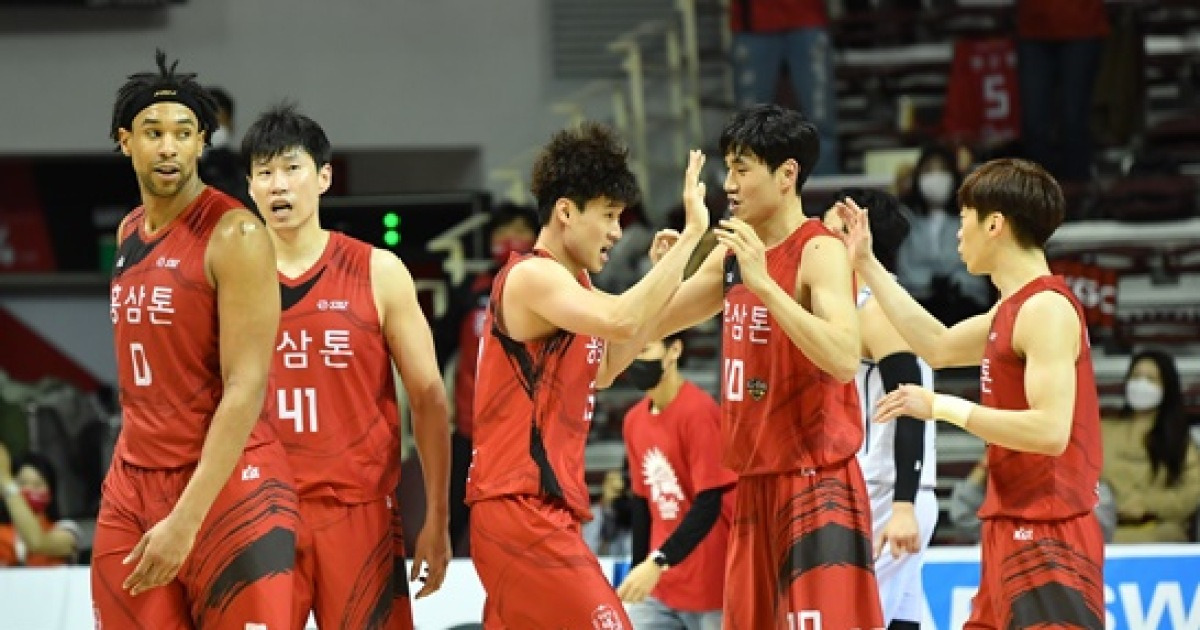 KGC, 파죽의 PO 9연승..챔프전 정상까지 1승 남았다