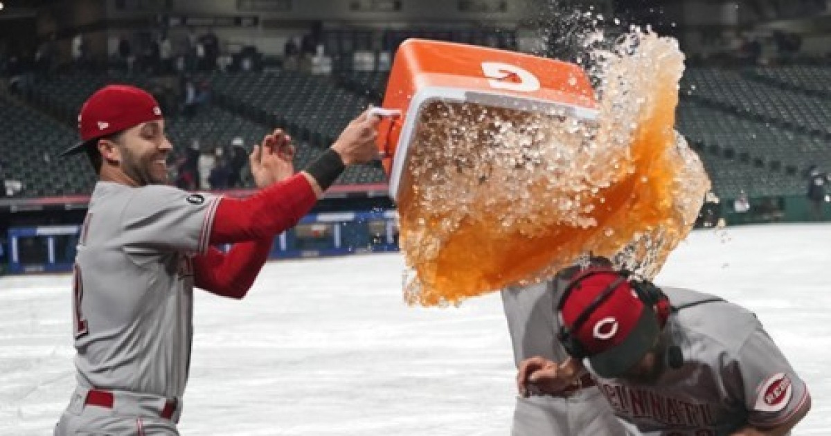 Reds Indians Baseball