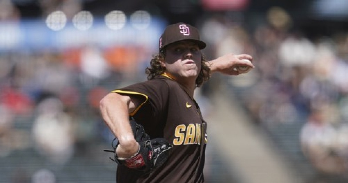 Padres Giants Baseball