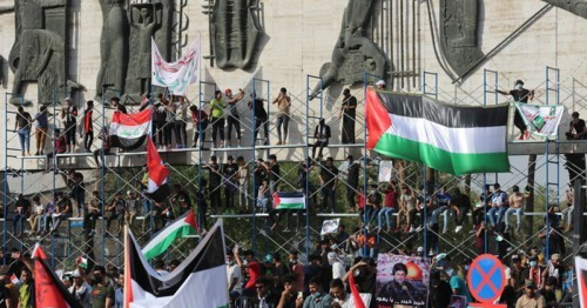IRAQ ISRAEL PALESTINIAN CONFLICT PROTEST