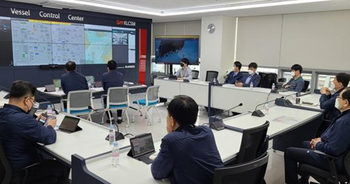 SM그룹 KLCSM, 국내 최초 STS LNG벙커링 스마트 원격지원