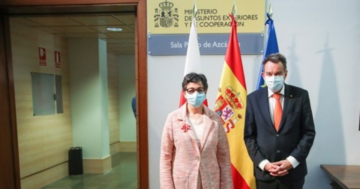 SPAIN RED CROSS DIPLOMACY
