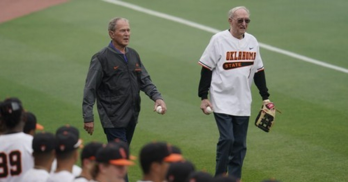 Bush First Pitch