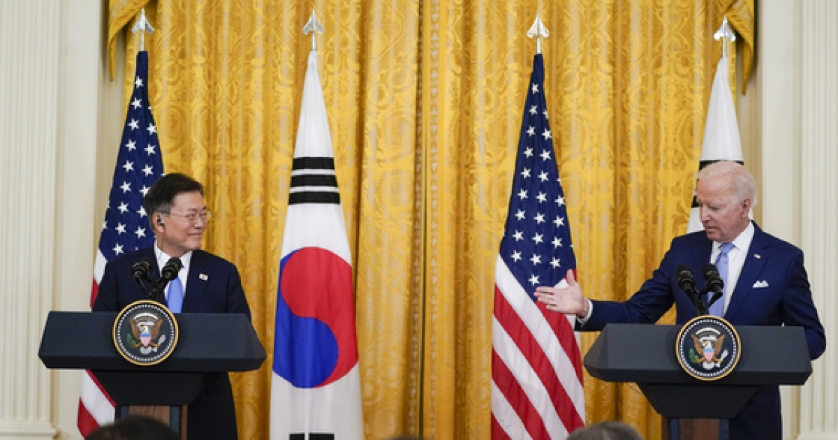 Moon and Biden hail a win-win summit