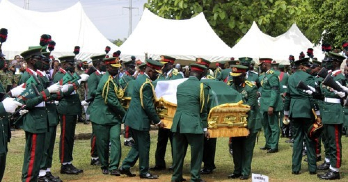 Nigeria Army Chief Funeral