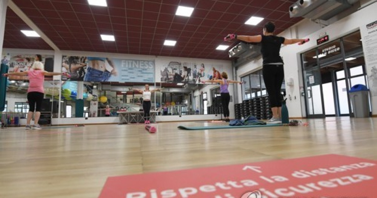 ITALY GYMS REOPENING CORONAVIRUS PANDEMIC COVID19