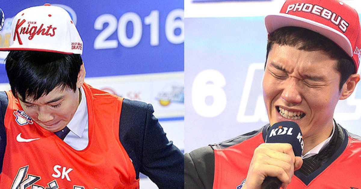 눈물 바다 된 KBL 드래프트 '감동스토리'