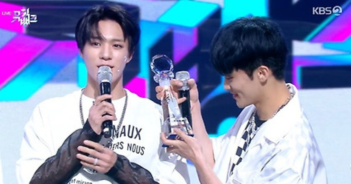 '뮤직뱅크' NCT DREAM, 오마이걸 제치고 1위[★밤TView]