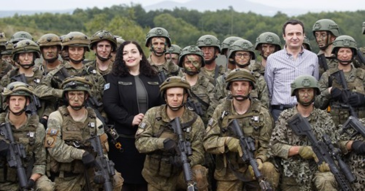 KOSOVO NATO KSF MILITARY EXERCISE