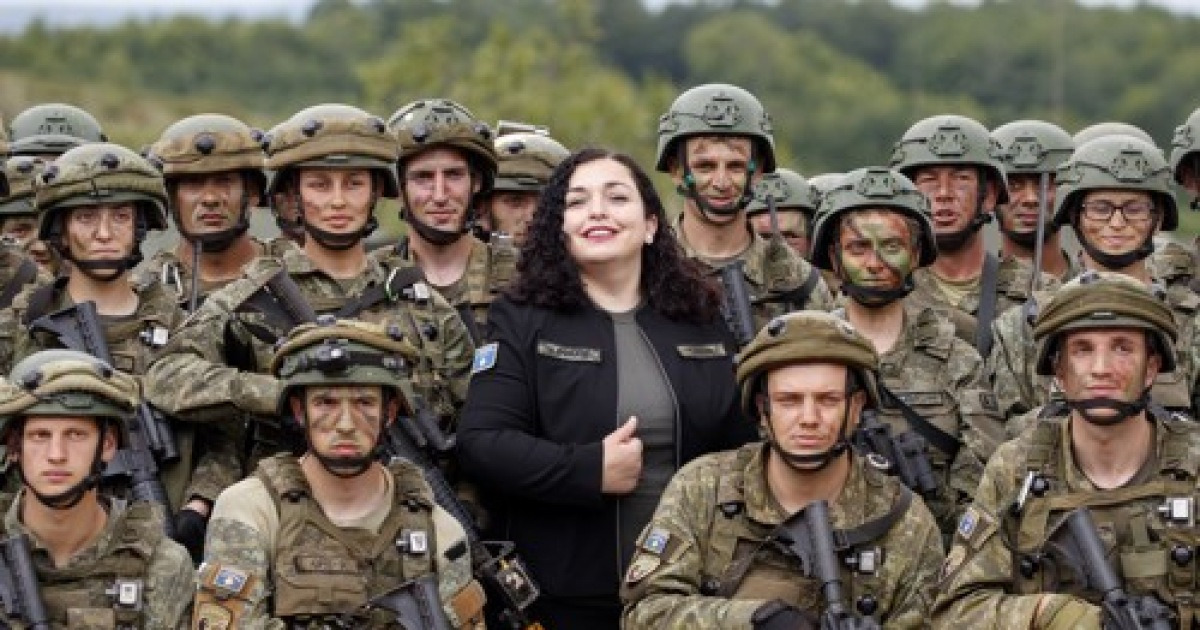 KOSOVO NATO KSF MILITARY EXERCISE