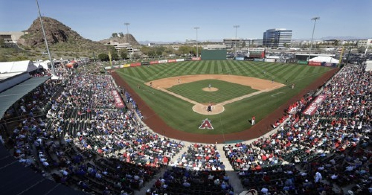 Angels-Tempe-Spring Training Baseball