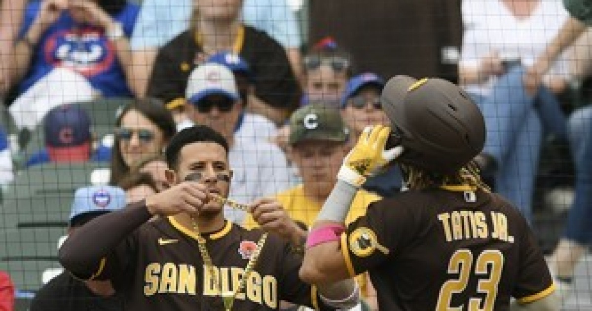 Padres Cubs Baseball
