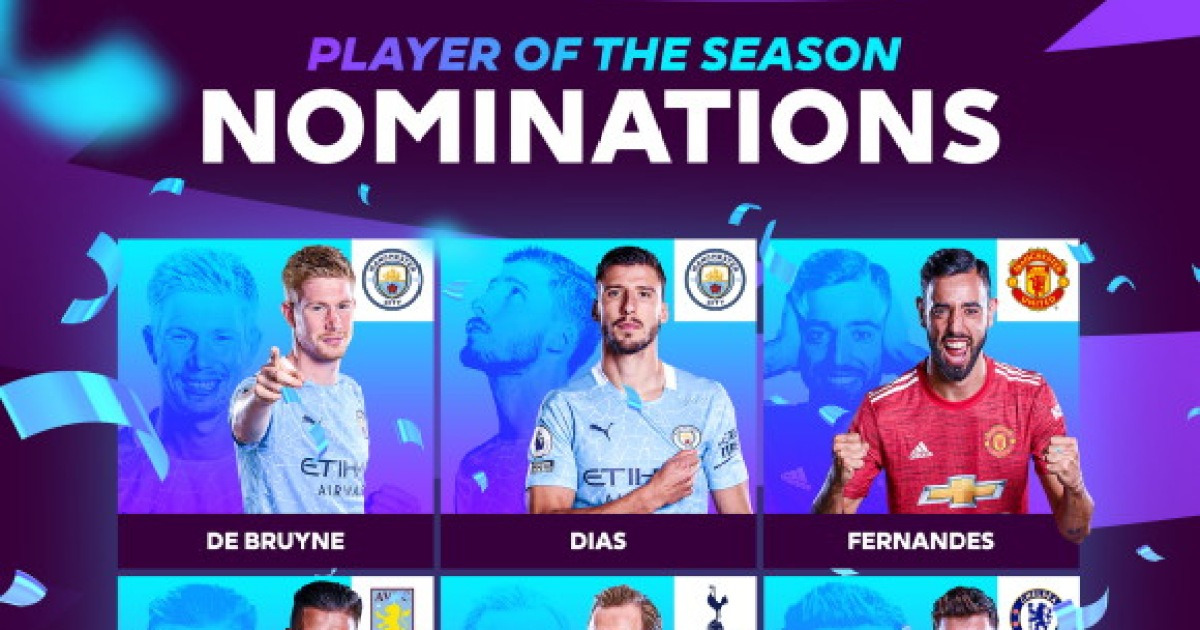EPL, 시즌 MVP 후보 케인·살라·B.페르난데스 등 9명 공개