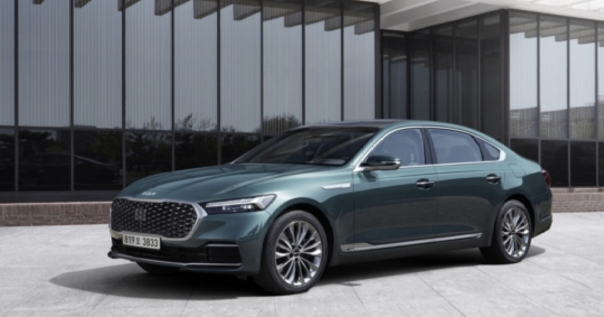 기아, '더 뉴 K9' 제원 공개.."5,694만 원부터"