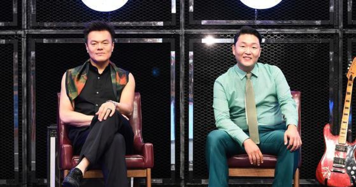 [포토] JYP-PSY '양보 없는 격돌'