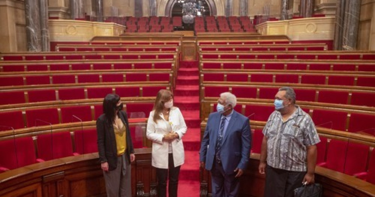 SPAIN CATALONIA NEW CALEDONIA PARLIAMENT