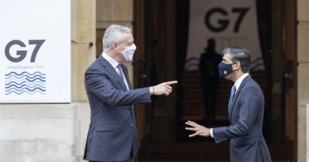 Britain G7 Meeting