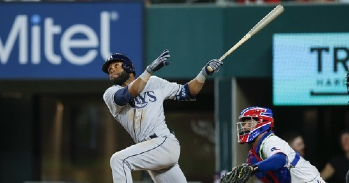 Rays Rangers Baseball