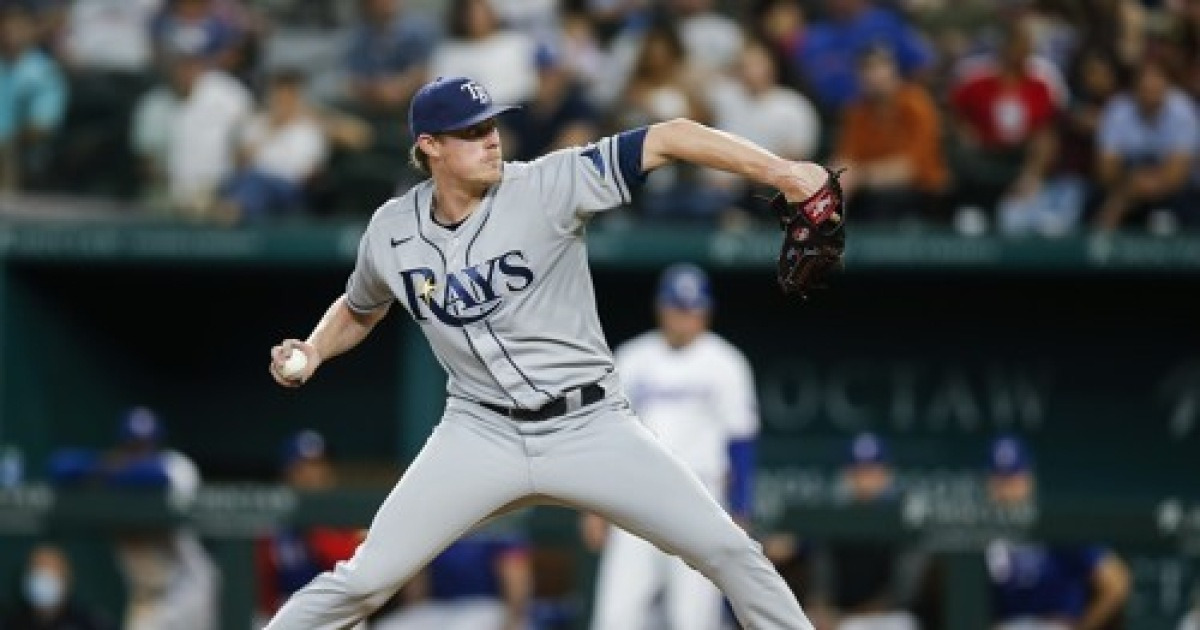 Rays Rangers Baseball