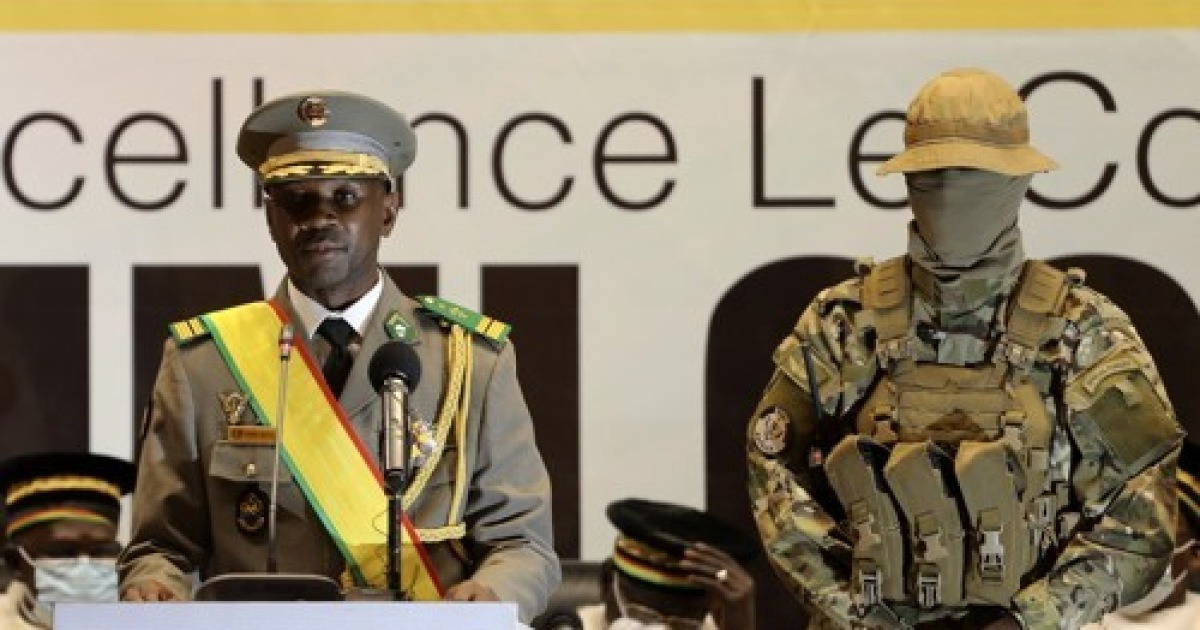 MALI GOVERNMENT TRANSITIONAL PRESIDENT SWORN IN