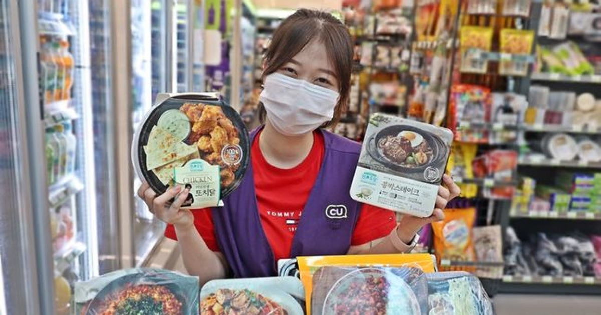 CU 편스토랑 1천만개 판매 돌파..HMR, 밀키트로 확대