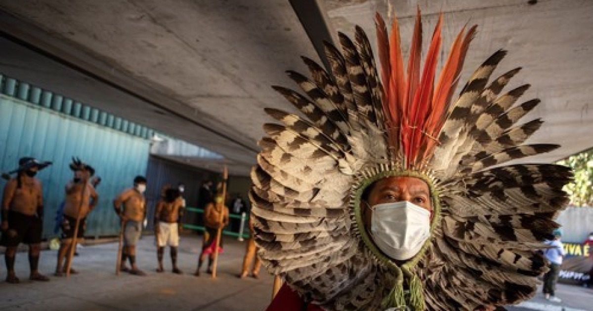 epaselect BRAZIL INDIGENOUS PROTEST