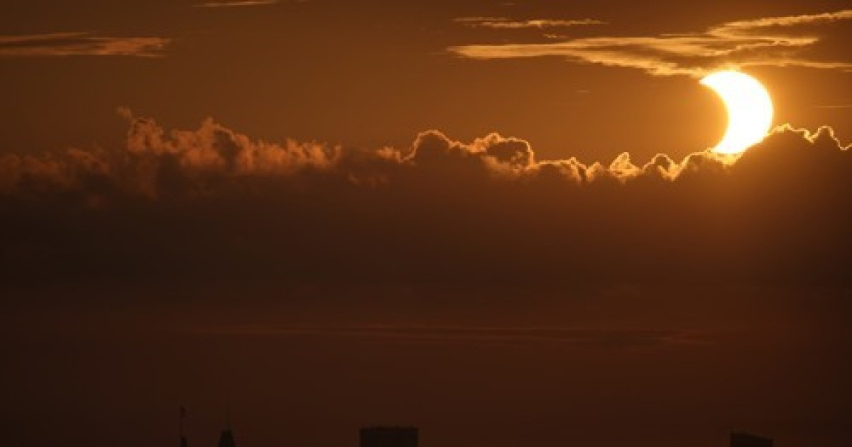 US Solar Eclipse Baltimore