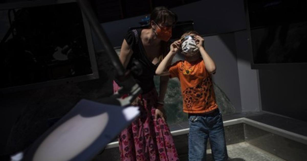 CZECH REPUBLIC PARTIAL SOLAR ECLIPSE