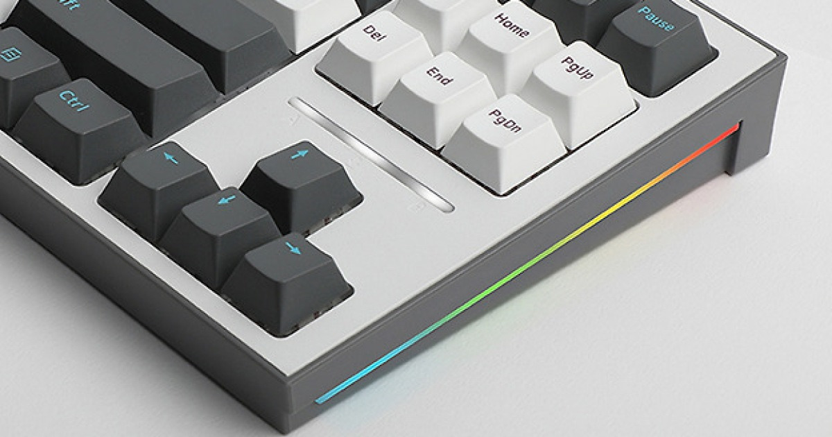 콕스, 기계식 텐키리스 키보드 CK01 TKL PBT 출시