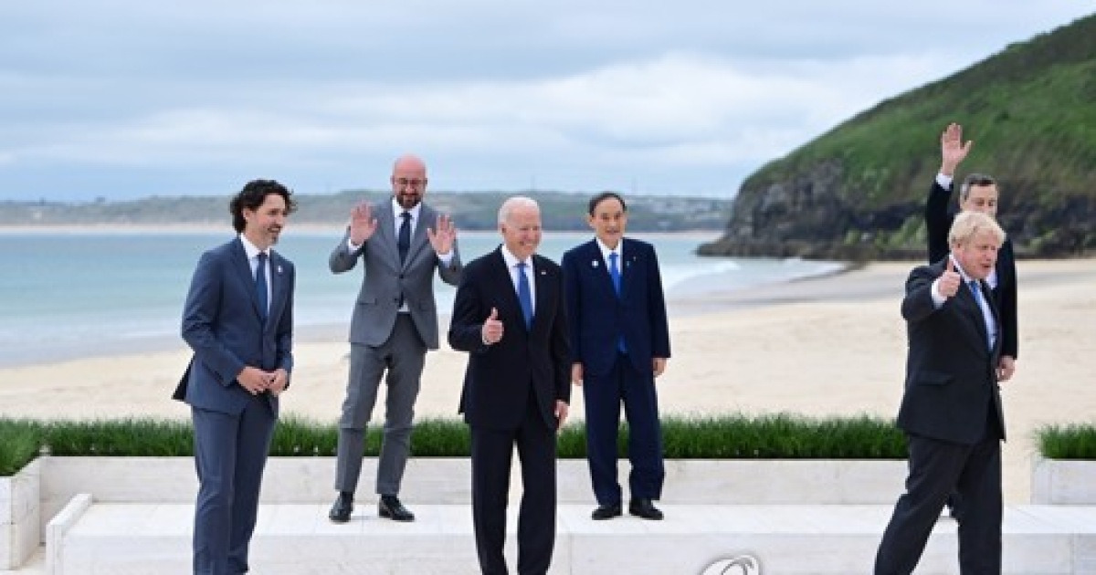 BRITAIN POLITICS G7 SUMMIT