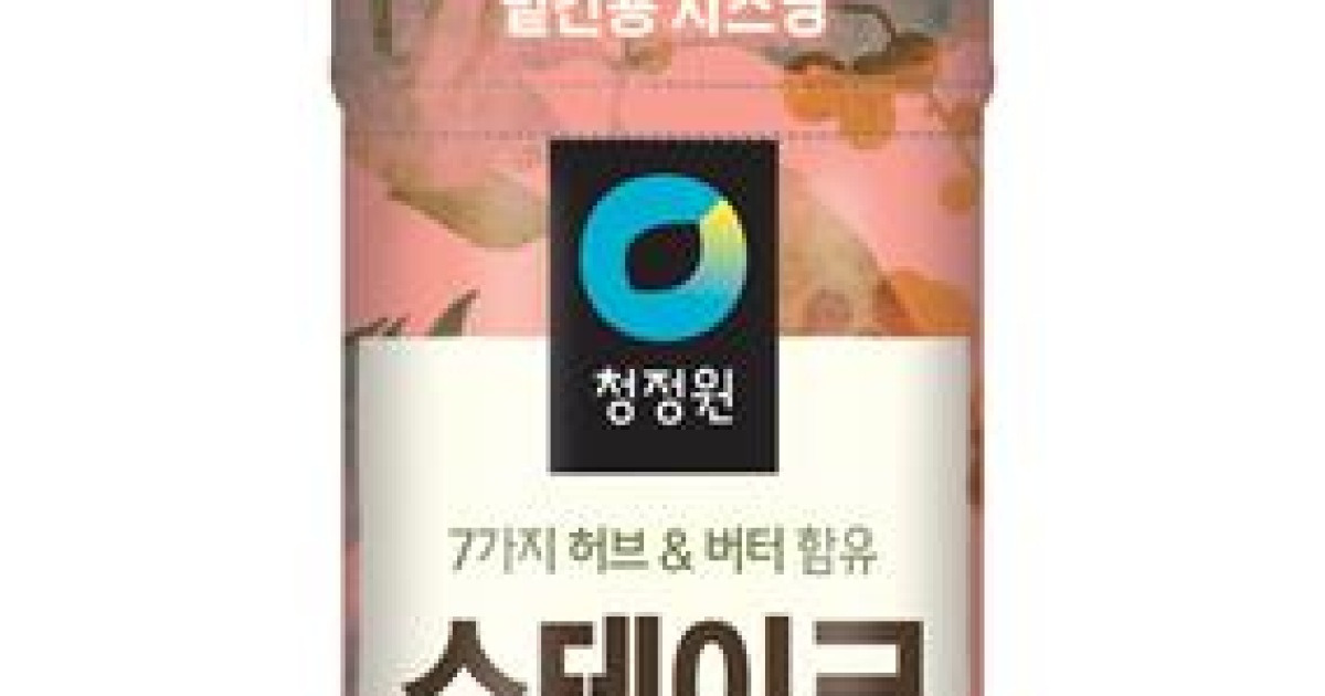 [금주신상] 청정원 핑크솔트·해태 칸츄리콘 초코범벅