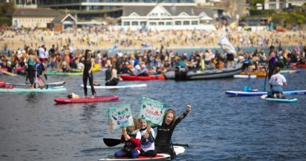 BRITAIN PROTEST G7 SUMMIT