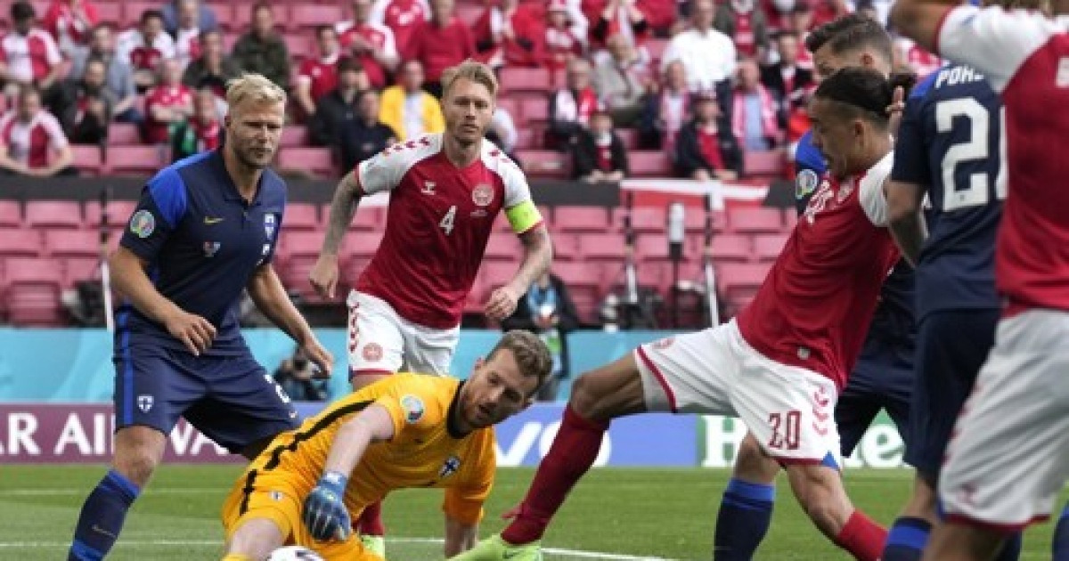 Denmark Finland Euro 2020 Soccer