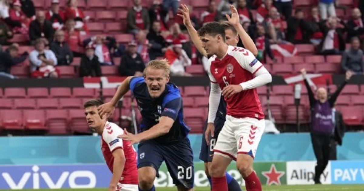 Denmark Finland Euro 2020 Soccer