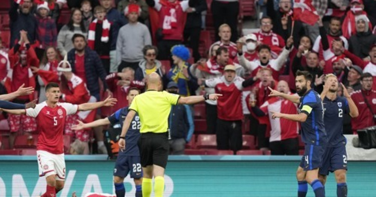 Denmark Finland Euro 2020 Soccer